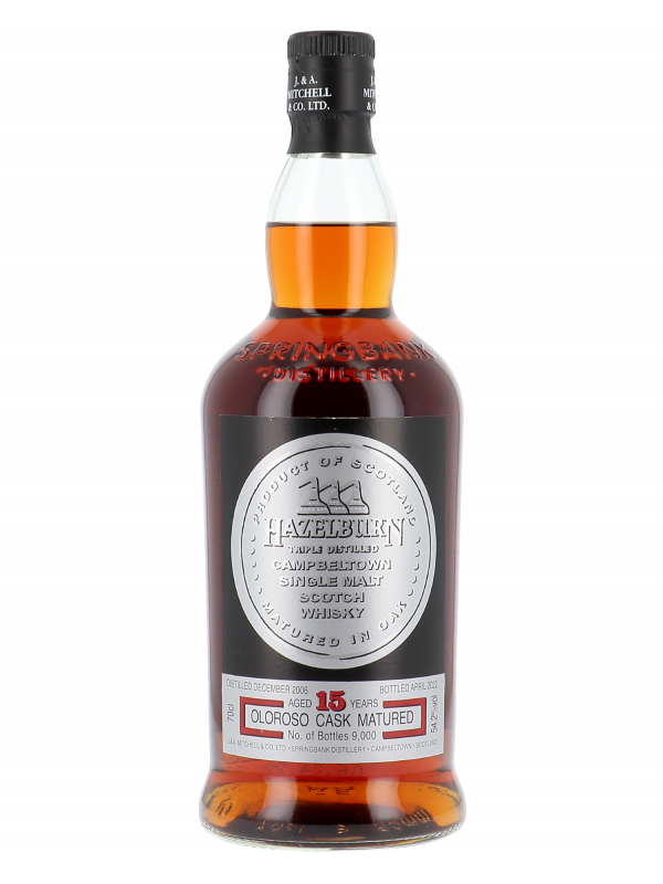 Hazelburn 15 ans - Oloroso Cask Matured